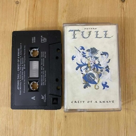 Media | Tethro Tull Crest Of Knave Cassette Tape Vg C1 | Poshmark